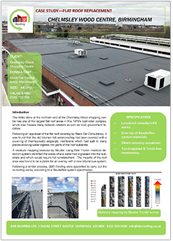 Chelmsley Wood Centre, Birmingham | BBR Roofing