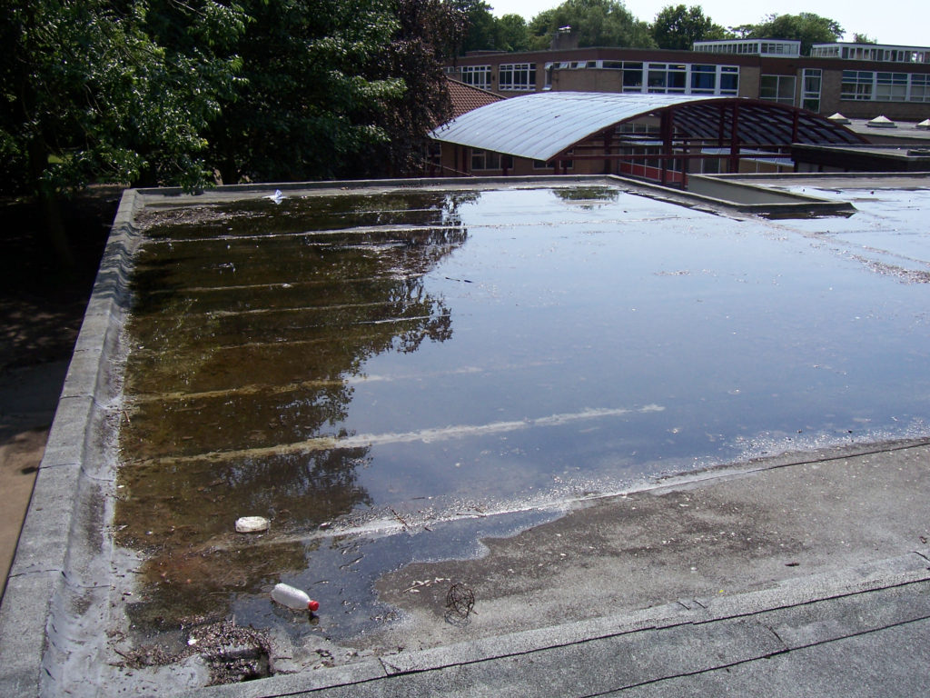 Flat roof drainage falls | BBR Roofing